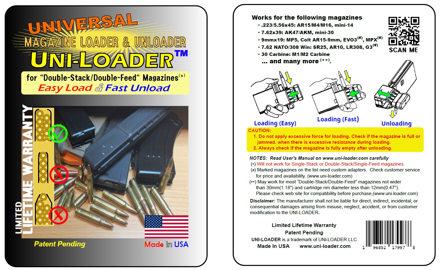 How to use it - Uni-Loader